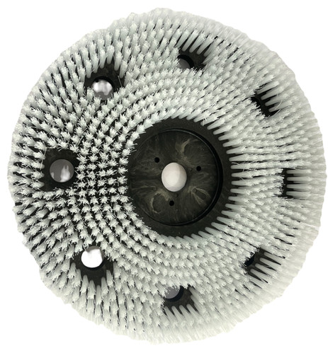 Vertical Nylon Scrubbing Brush Ø430 mm (PPL 0.6 mm) | Teesin-Machinery