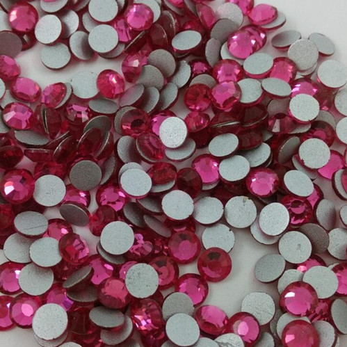 Rose Pink Glass Rhinestones | everythingmelody
