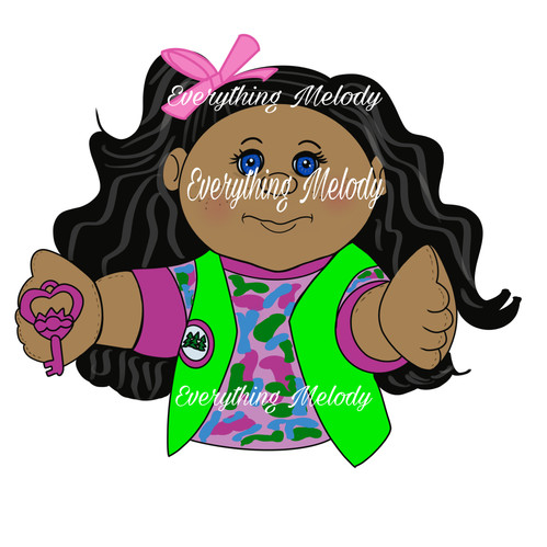 Cabbage Patch Kids Cartoon PNG | everythingmelody