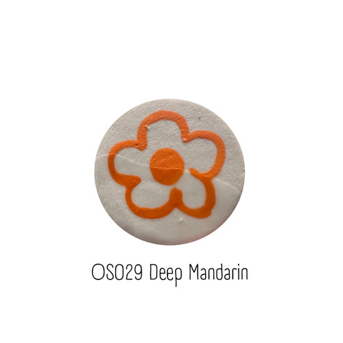 One Stroke Deep Mandarin | Ceramica Transfers