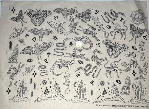 Boho Animals | Ceramica Transfers