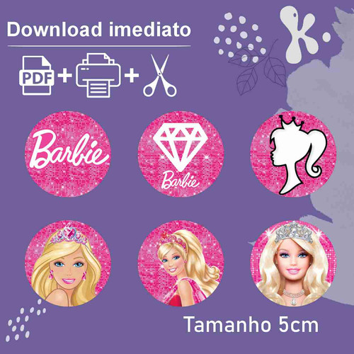 Círculos Multiusos Barbie 1 | KidsArt