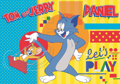 Cartaz A3 Tom e Jerry 1 | KidsArt