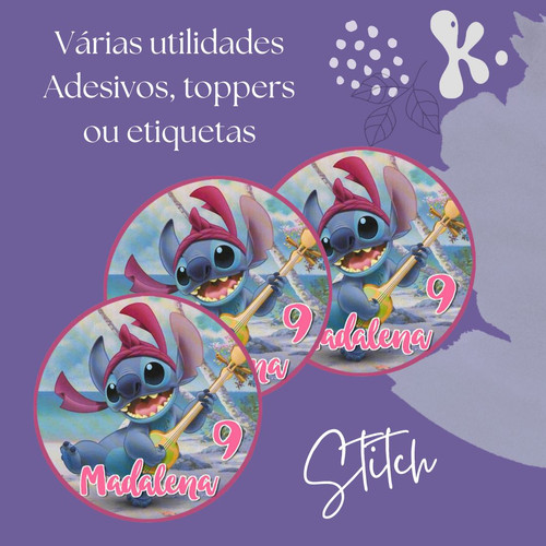 Círculos Multiusos Stitch | KidsArt