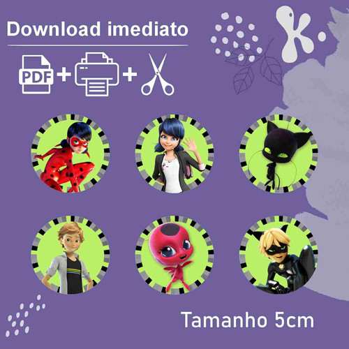 Círculos Multiusos Cat Noir | KidsArt