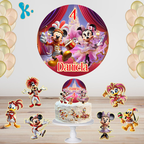 Kit de Festa Básico 2 Carnaval Disney | KidsArt