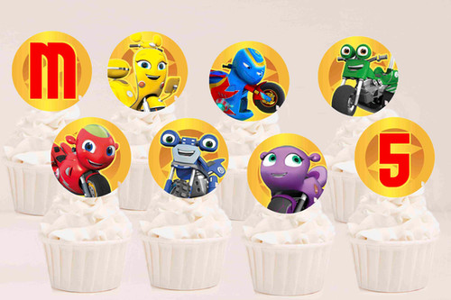 Toppers Cupcake Ricky Zoom | KidsArt