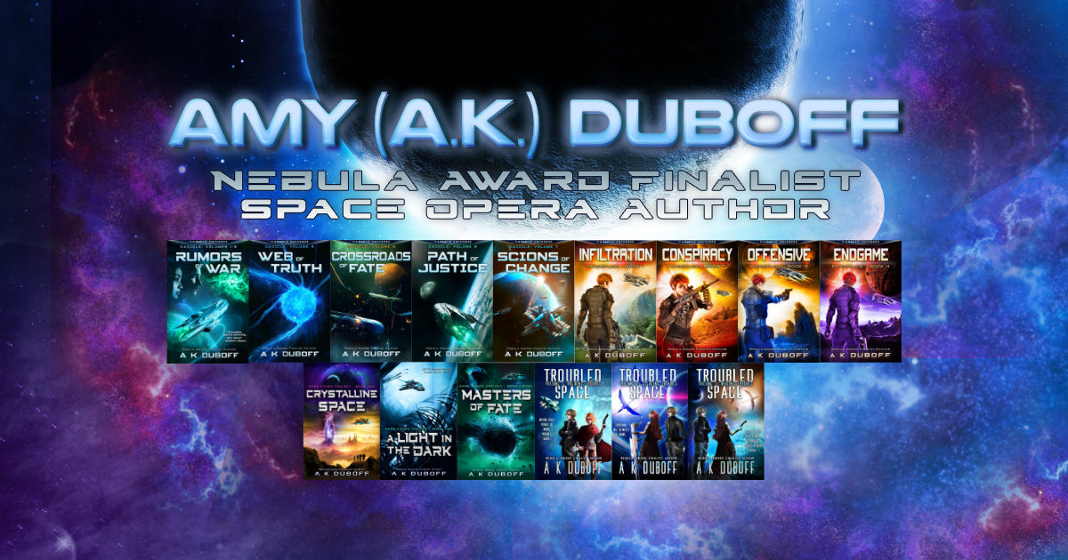Amy (A.K.) DuBoff - Space Opera Author