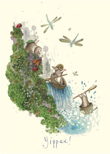 Karte "Yippee!" von Two Bad Mice | GrussWerk