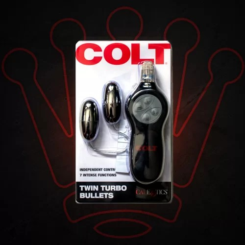 COLT 7-FUNCTION TWIN TURBO BULLETS | King Of Pleasure
