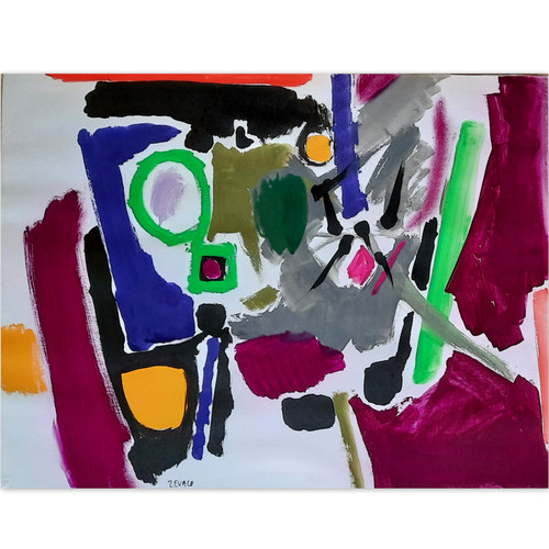 ZEVACO Xavier (1925-2006) | GALERIE AGNES NORD