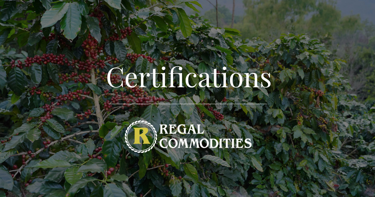 Certifications | Regal Commodities