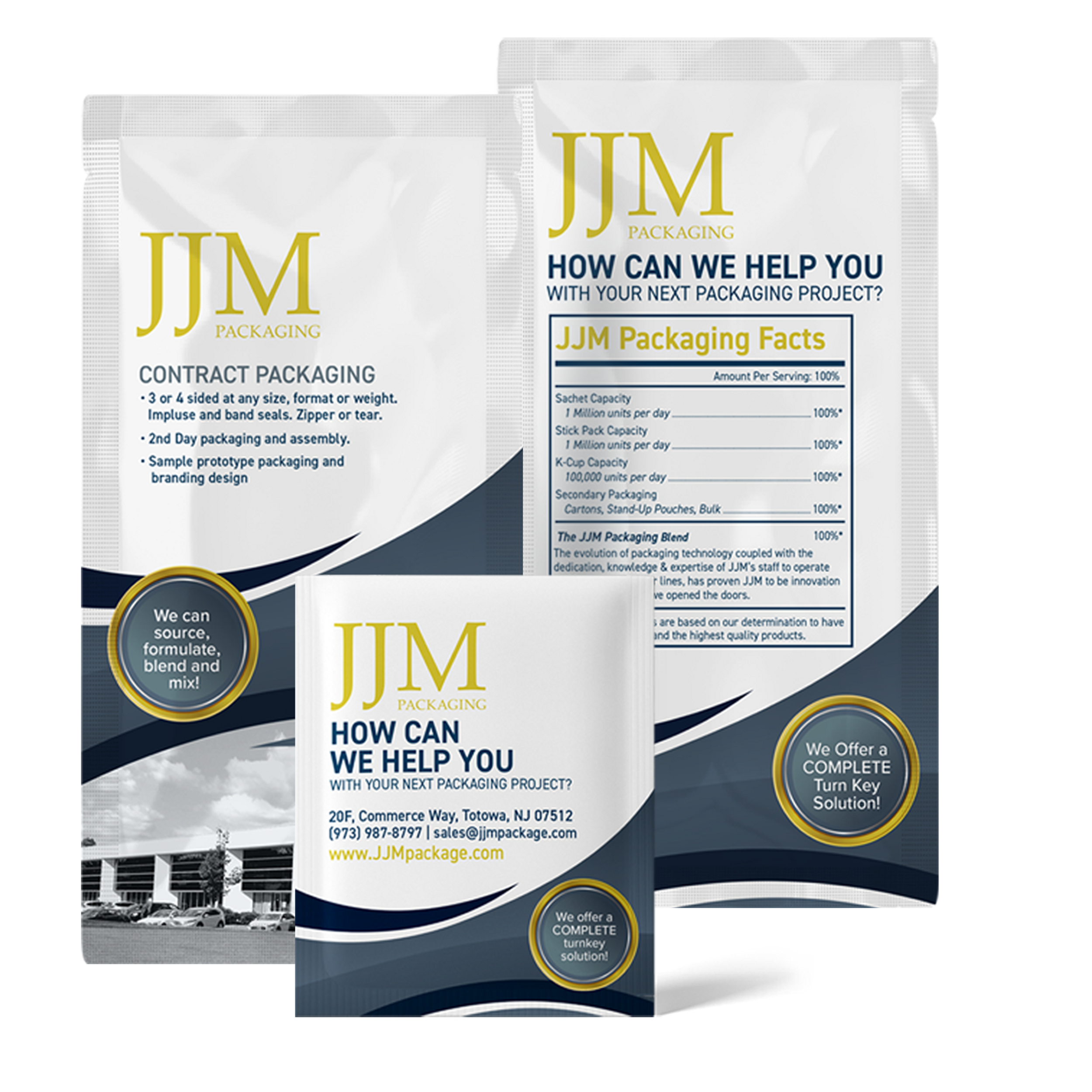 Sachets and Pouches | JJM Packaging