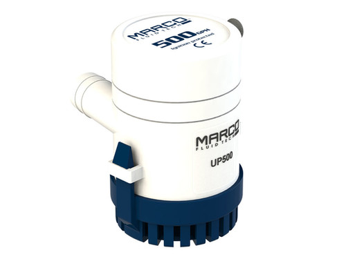 UP500 12V/24V Completely Submersible Bilge Pump 32L/min | Marco Pumps