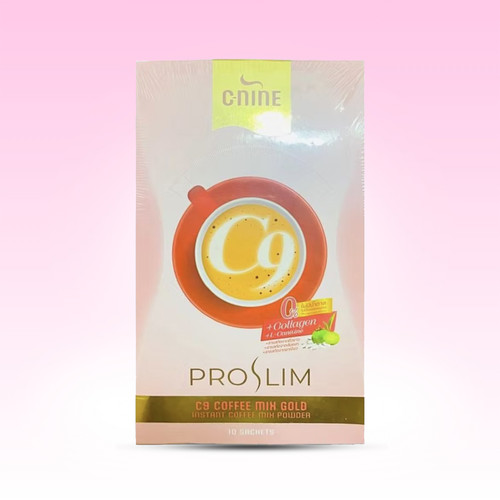 C-NINE PROSLIM C9 COFFEE MIX GOLD INSTANT COFFEE MIX POWDER 10 SACHETS ...