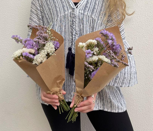 מיני זר Purple | Kimaya Flowers