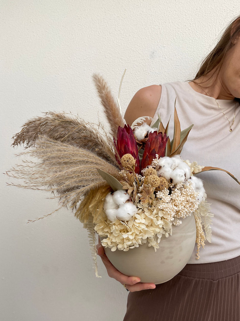 זרי פרחים מיובשים | Kimaya Flowers