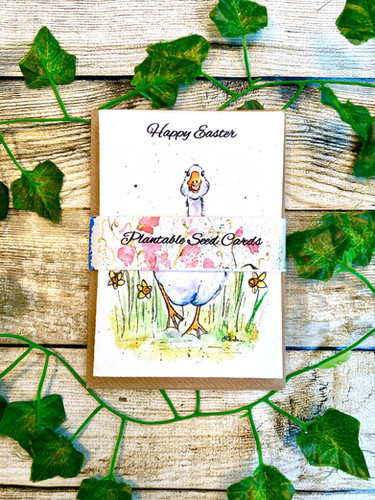 Plantable Easter Seed Cards Set of 4 | HelenSandersonDesign