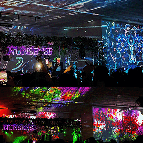 VJ Mamiko Kushida NYC - Live Visuals | Projection Mapping | New Media ...