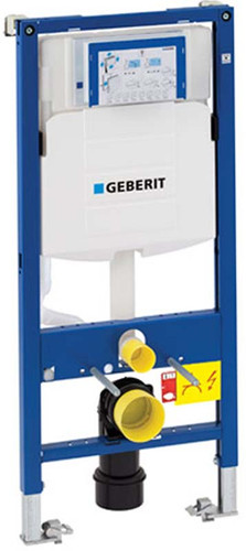 Geberit Duofix WC Frame with Sigma Cistern for Wall Hung WC (112cm)