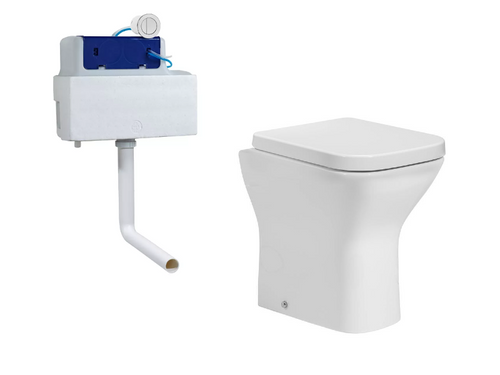 Tavistock Structure Comfort Height BTW Toilet & Comfort Concealed Cistern