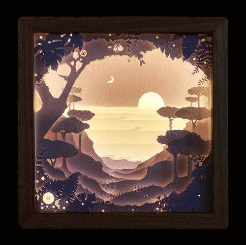 Lightbox artisanale sur mesure | Cadeau unique et lumineux