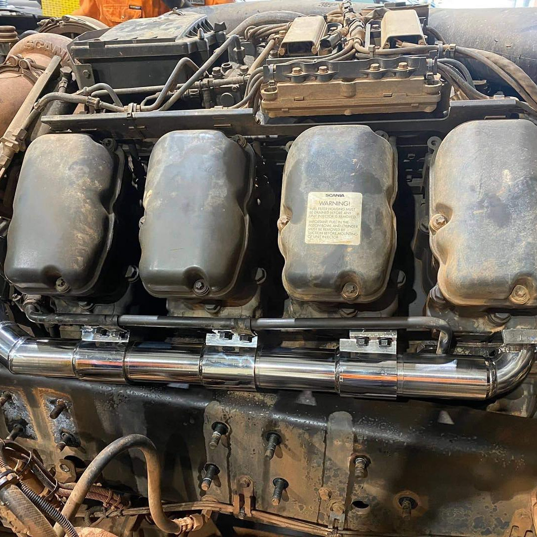 Portfolio | SCANIA V8 Exhaust Manifolds