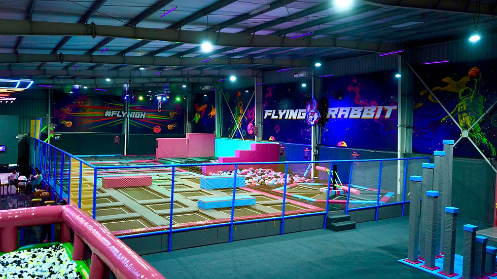 Home | Flying Rabbit Trampoline & Adventure Park Indore