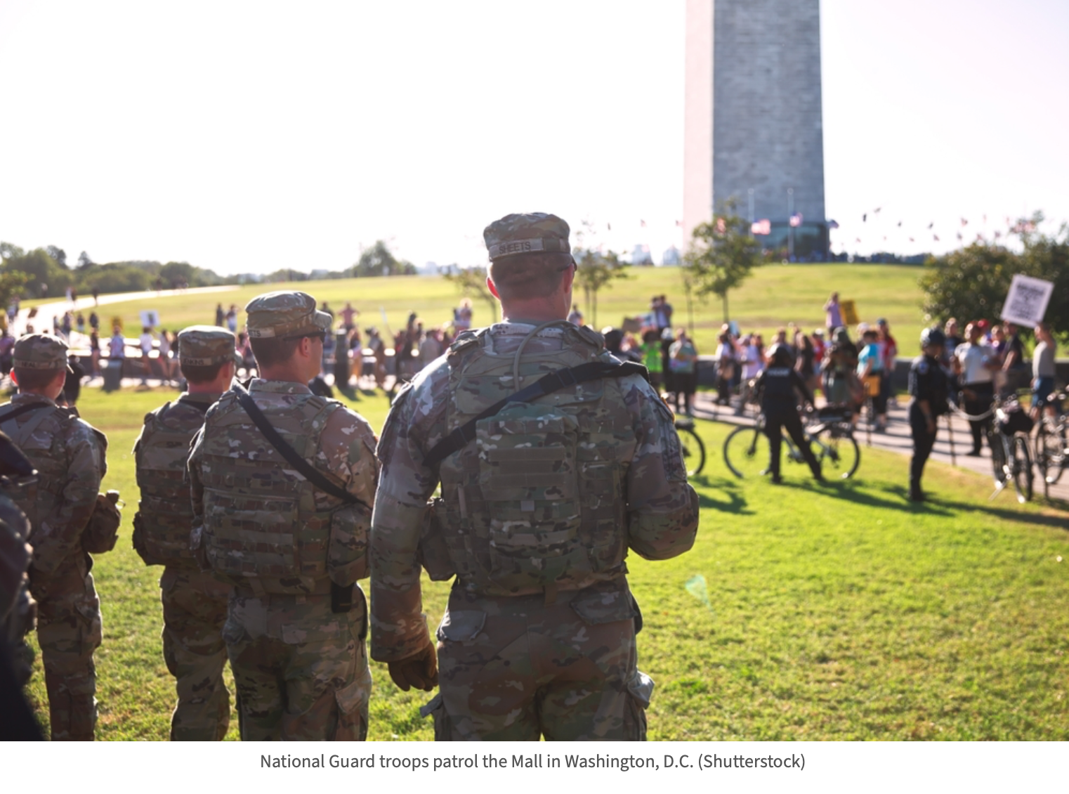 Statement on The Domestic Deployment of National Guard Into U.S. Cities