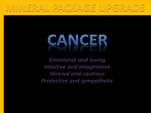 MEGA-CANCER PACKAGE | minerals