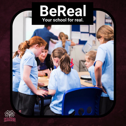 BeReal Education Canva Template: "Growth from Every Angle ...
