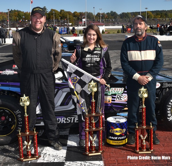 14-Year-Old Kate Re Scores Her First Career Modified Victory at OPS
