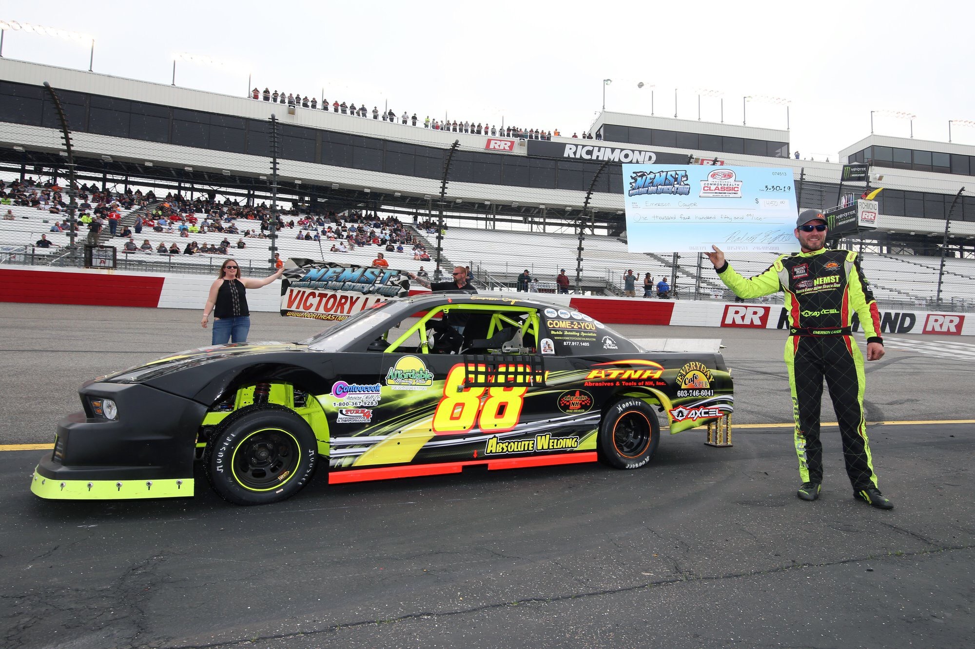 New England Drivers Score Big at Inaugural Richmond Raceway Commonweal
