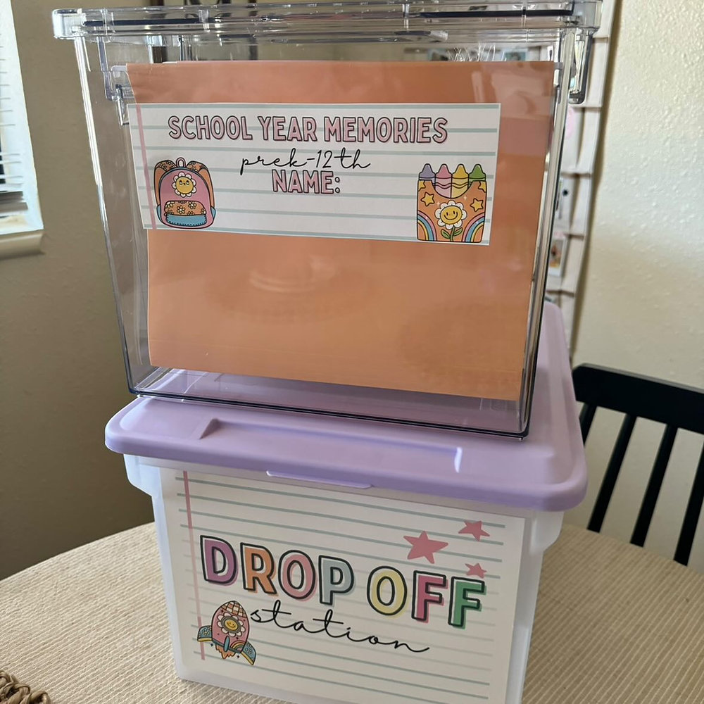 Organize and Treasure: Creating a School Memory Box for Your Kids