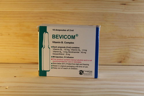 Vitamin B Complex 2ml x 10 Ampoules IM/IV | Ampoules