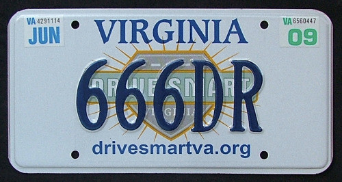 Virginia Drive Smart Virginia 666DR | Plate Barn
