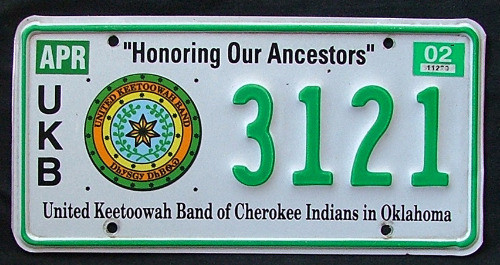 United Keetoowah of Cherokee Indians in Oklahoma | Plate Barn