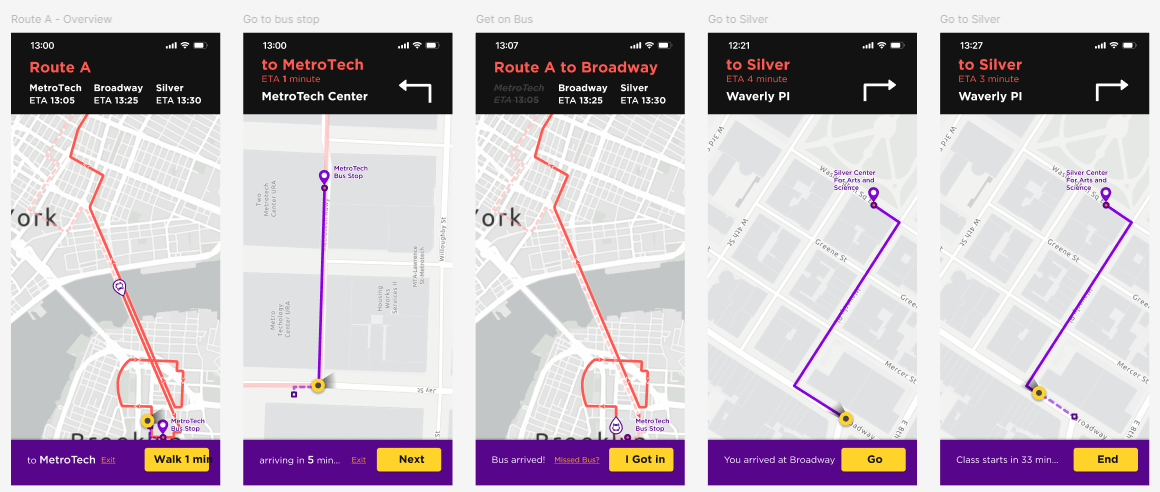 NYU Bus App