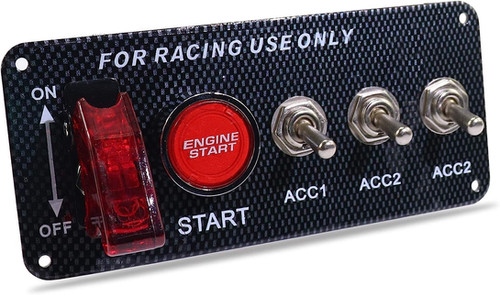 Arming Switch Racing Panel With Engine Start / Stop Button | MODAXE