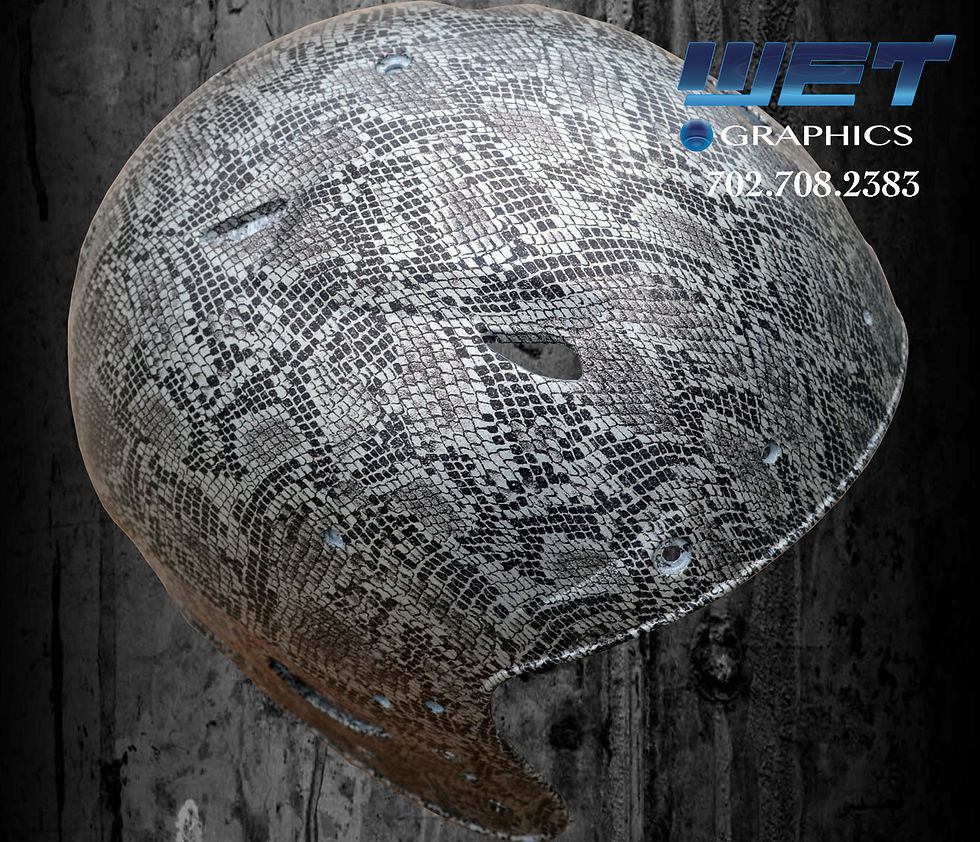 Wet Graphics Hydrographics Customization. Hydro Dipping Las Vegas