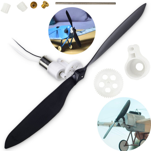 Motor with propeller set, 8520 coreless motor, 138 mm propeller, Now ...