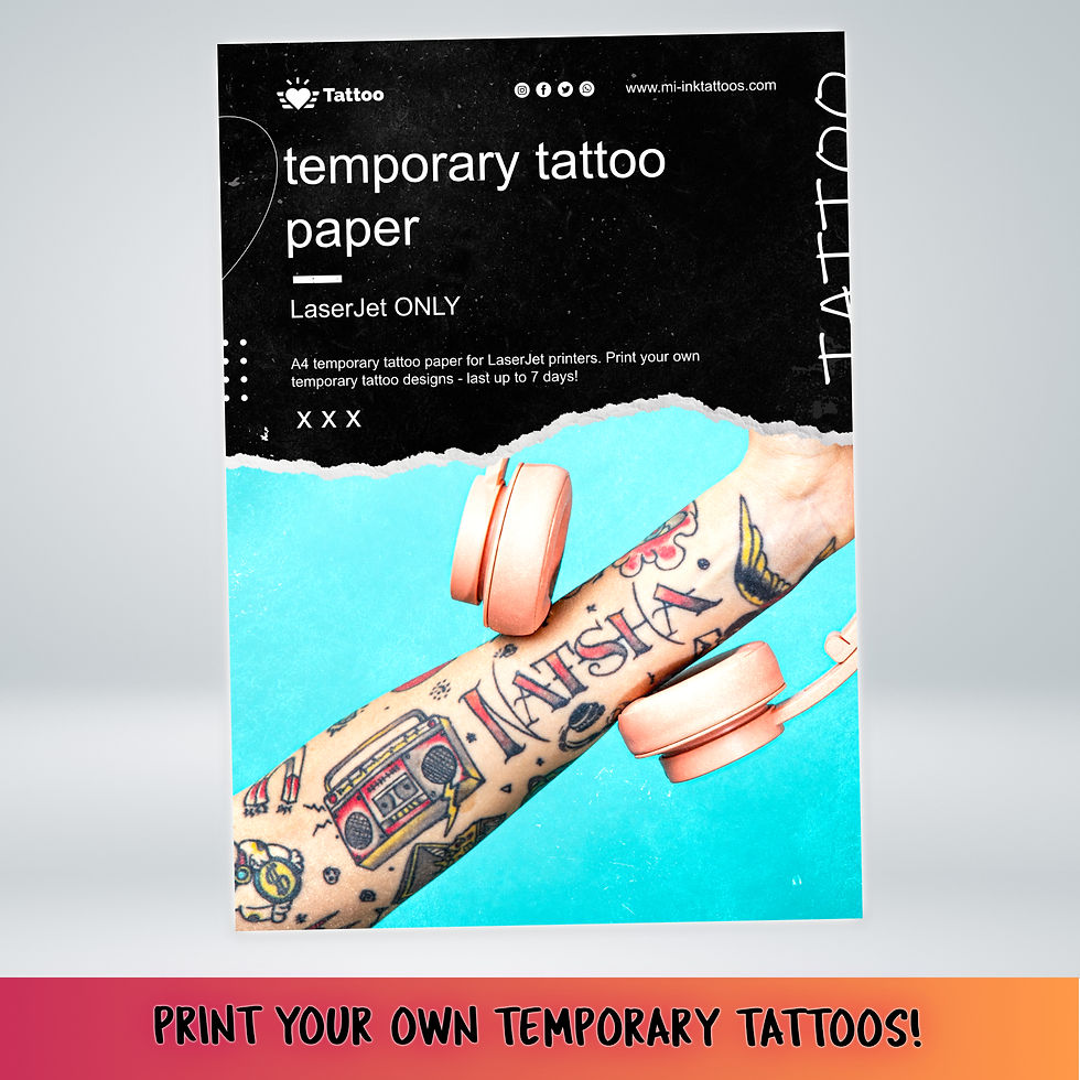 Temporary Festival Tattoos | Mi Ink Tattoos