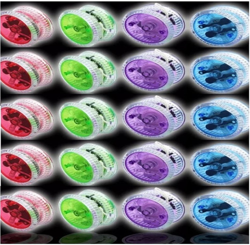 Light up Yo Yo 20 Pack of LED Responsive Yo Yos Trick Ball String ...