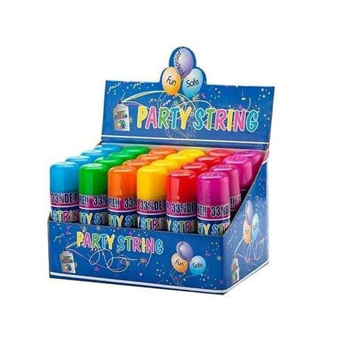 72 Party Silly String Cans in Display Boxes - Silly Party Favor for Fun ...