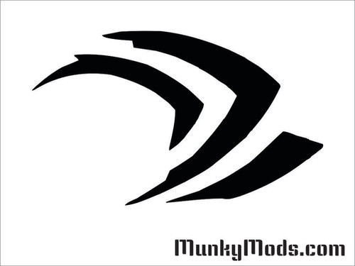 Nvidia Geforce Claw (Left) Decal / Applique - Large | Smart Computer Store