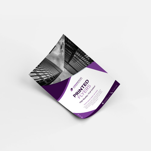 Flyers | Purple Print