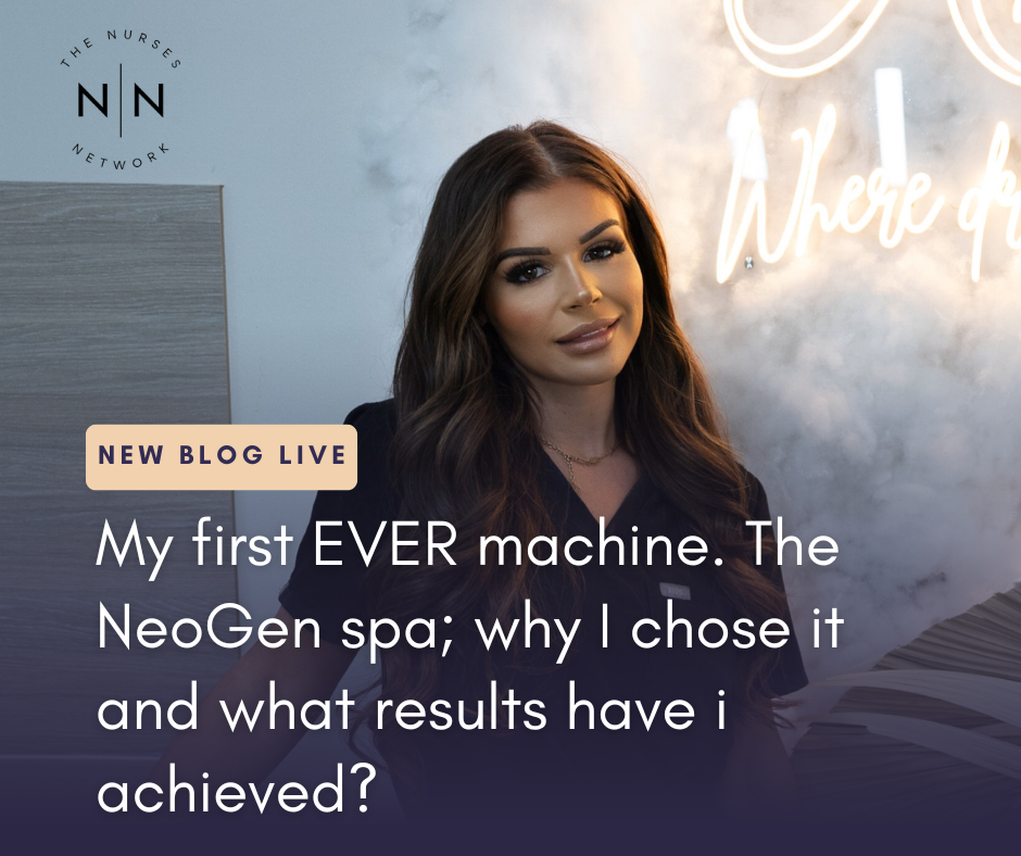 My first EVER machine The NeoGen spa; why I chose it and what results ...