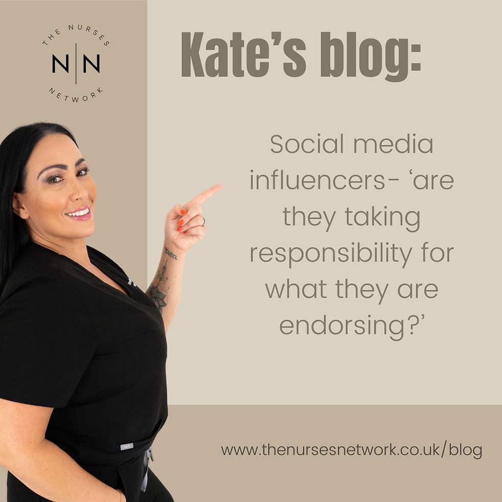 Social media influencers- are they taking responsibility for what they ...