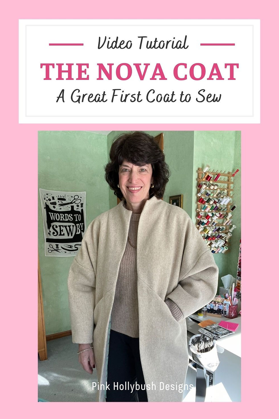 The Nova Coat: A Great First Coat to Sew