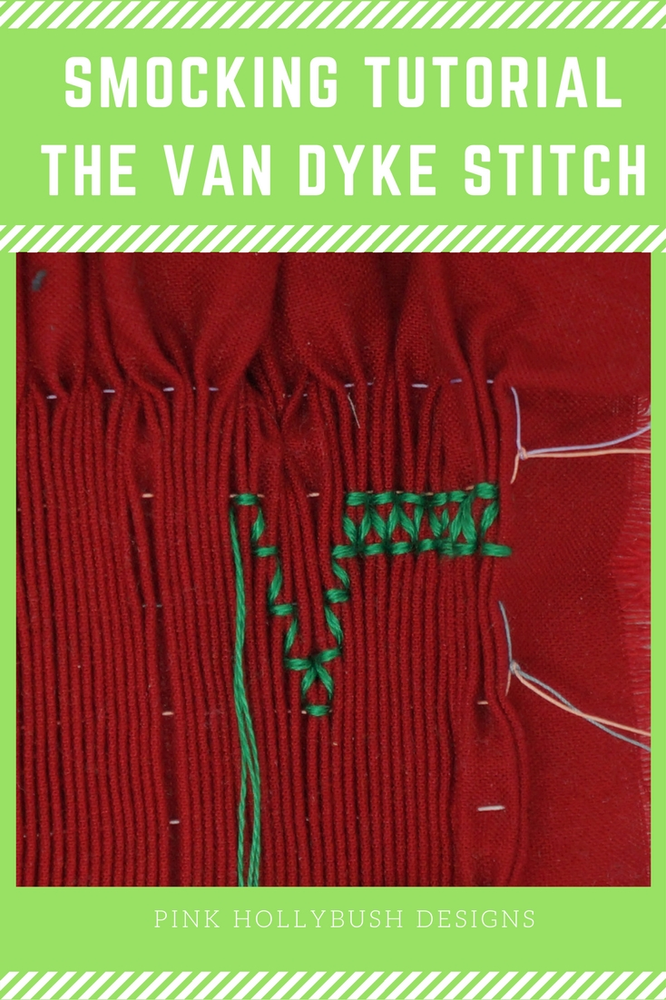 Smocking Tutorial: The Van Dyke Stitch